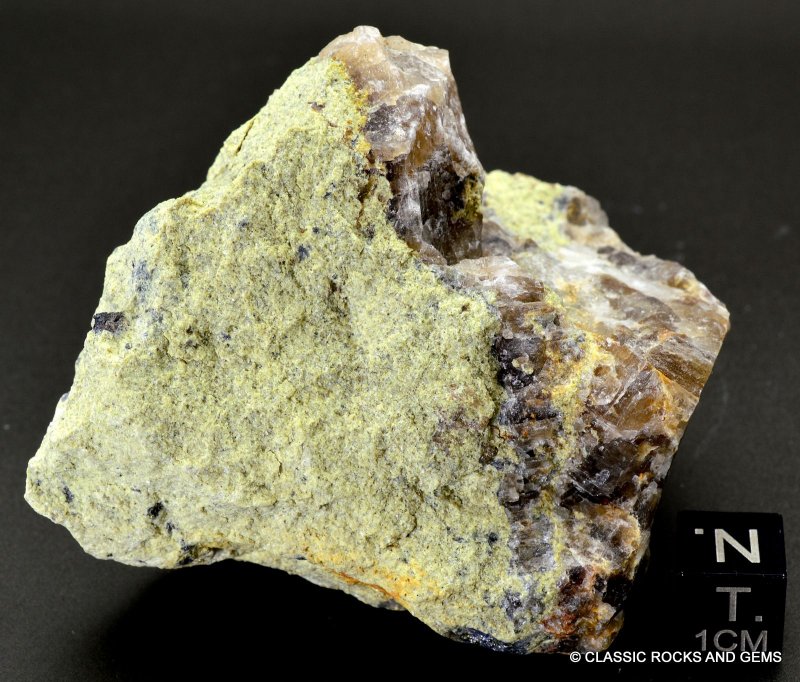 Cryolite Sericite Mineral Ivigtut Greenland Mineralien Kryolith Sericit ...