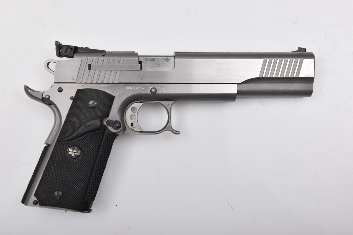 1911er Pistole KPS Omega Match, 6”-Lauf, Kal. .45ACP, Stainless - eGun