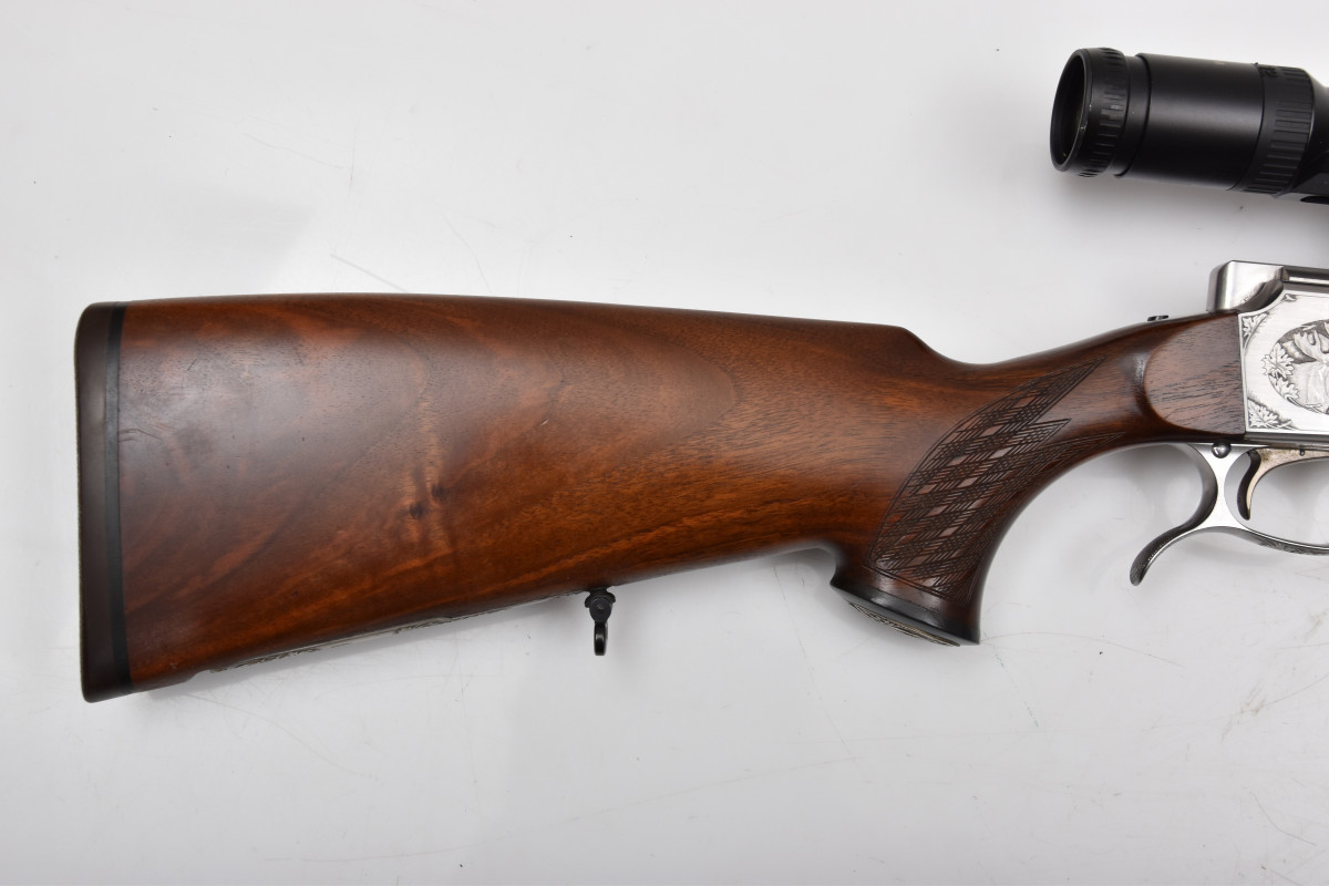 Blaser Luxus Blockbüchse BL820 Kal. 8x57IRS, 3-12x56 m. Leuchtabs ...