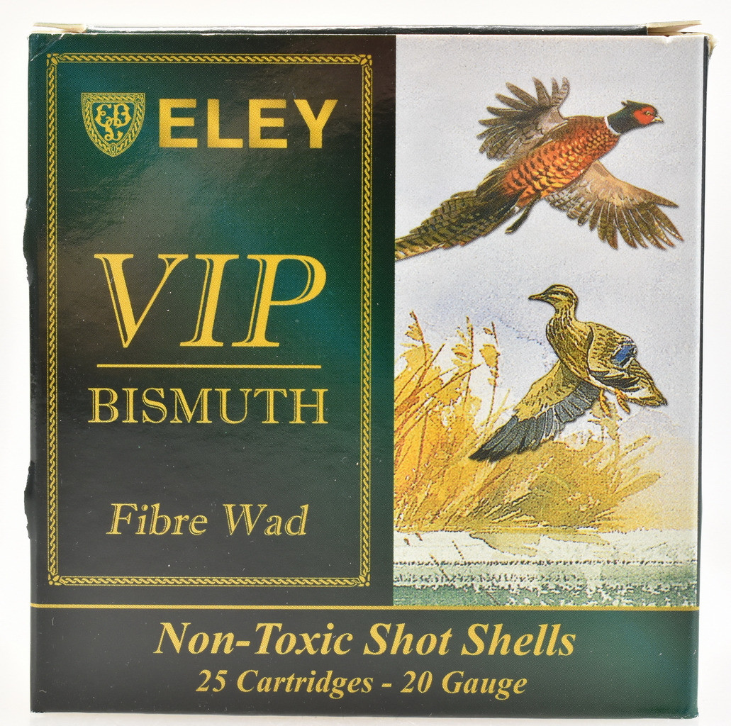 25 Eley Bismuth Schrotpatronen Kal. 20- 2,6mm ungiftiges Bismuth - eGun