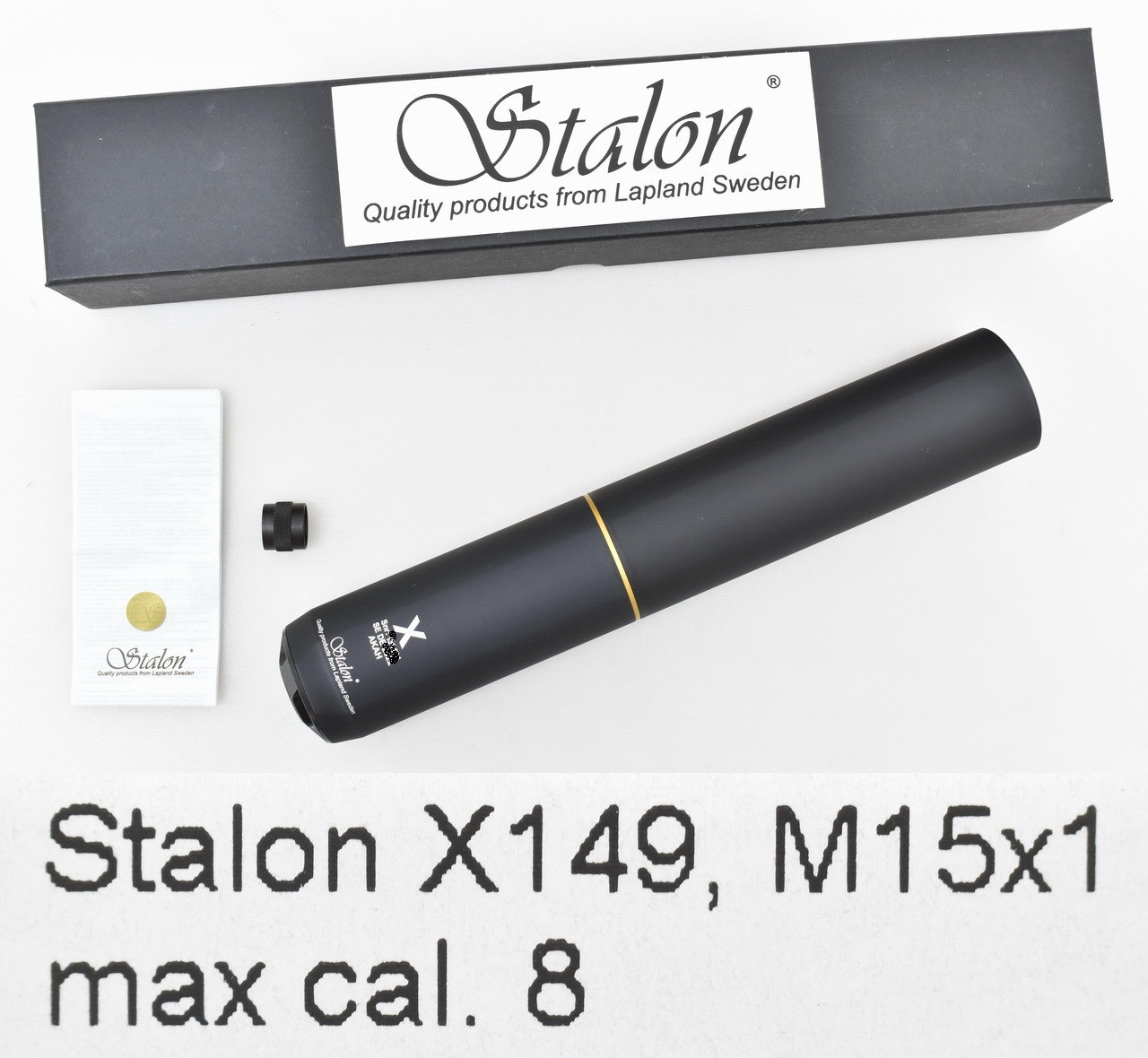STALON Schalldämpfer / Silencer / SD Modell X149 für Kaliber bis max ...