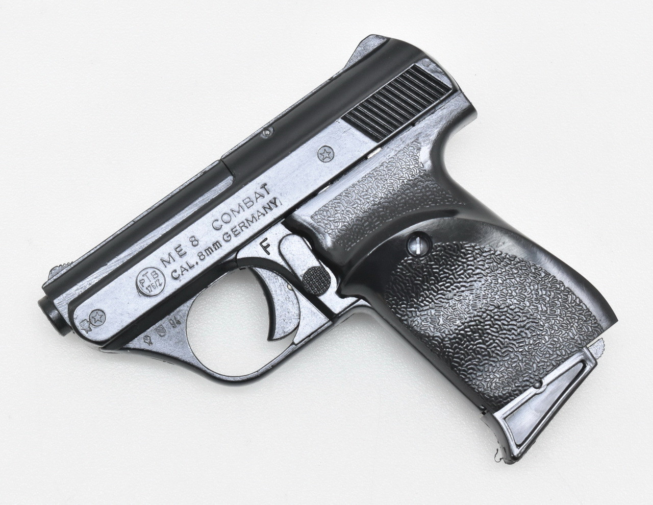 MELCHER ME8 " COMBAT " Pistole im Kaliber 8mm Knall ! Ungeschossen aus ...