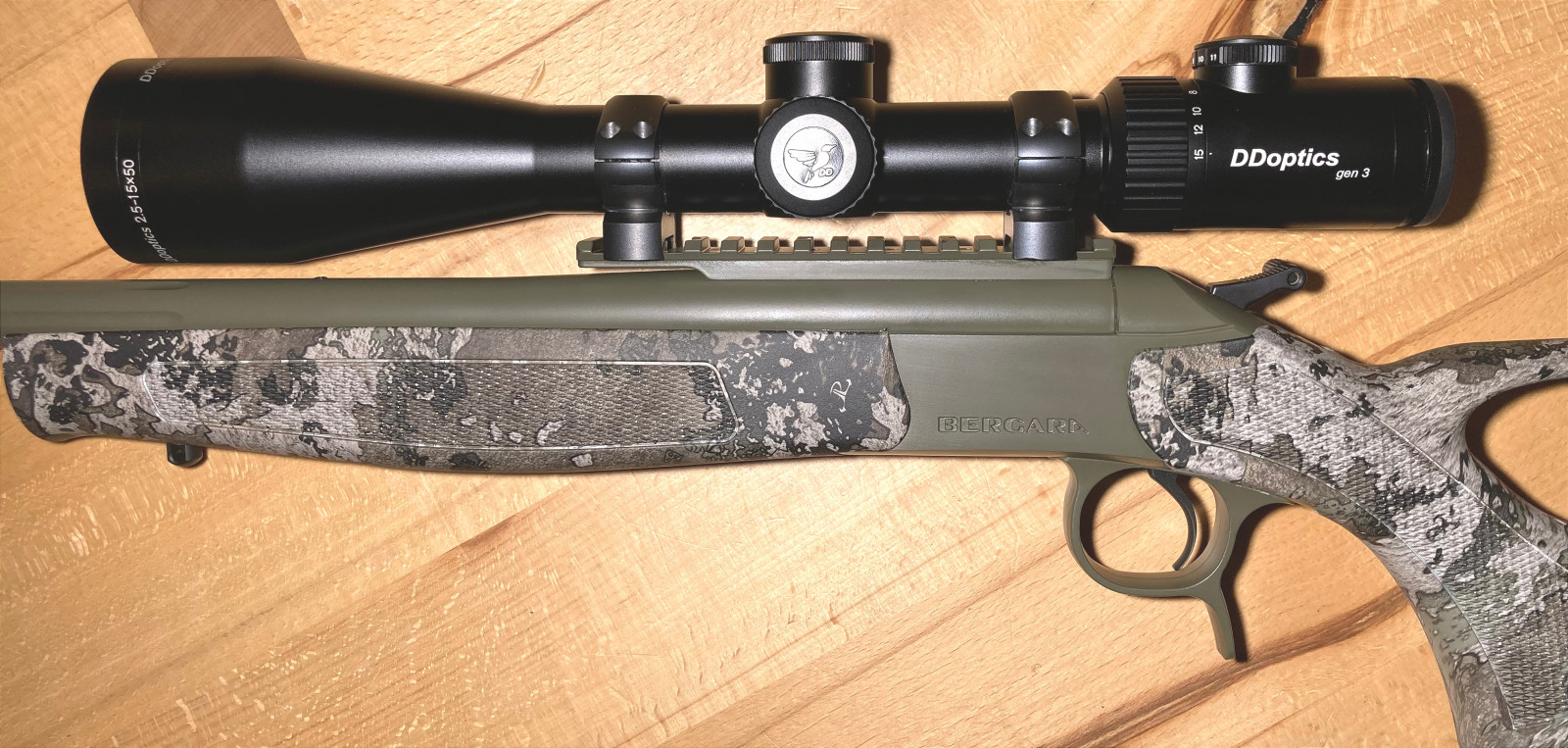 Bergara BA13 TD Lochschaft Camo Strata 6,5 Creedmoor 51cm (20") mit ...
