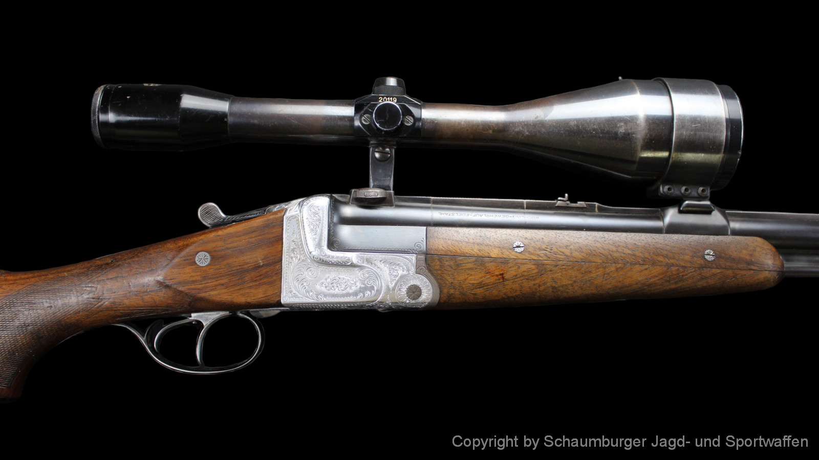 BBF, Krieghoff, Dural, Kaliber 16/70;6,5x57R, Läufe blank, Verschluss ...