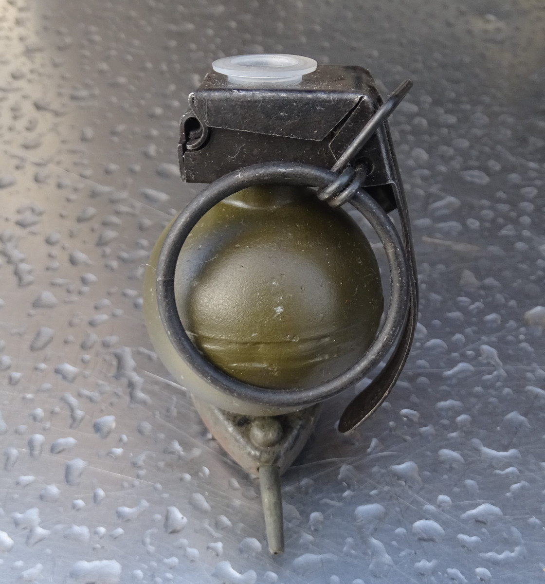 seltene V40 MINI-HANDGRANATE * VIETNAM - für US. & CANADIAN ARMY * made ...