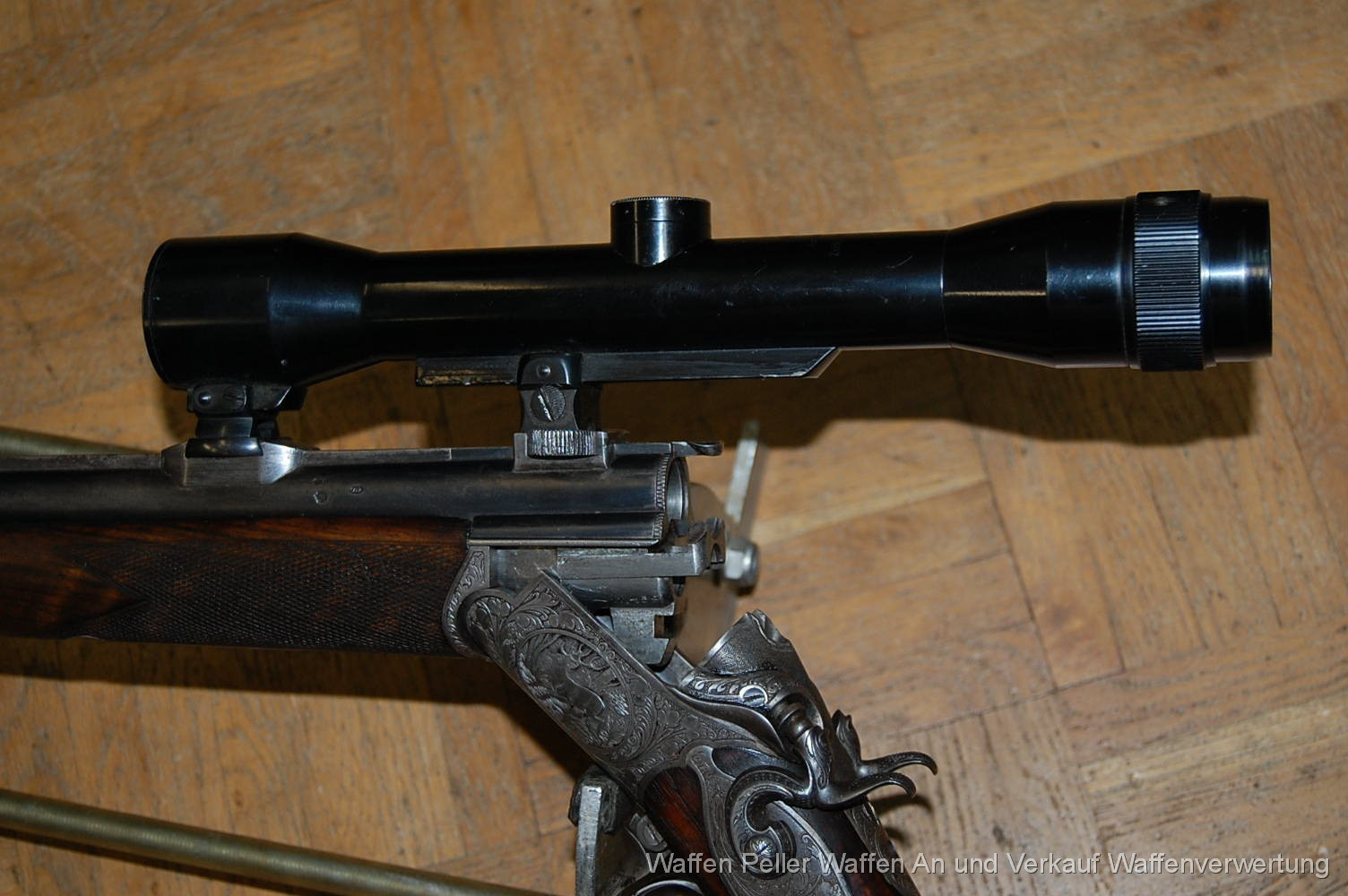 Klassische Hahn BBF Suhler Fertigung Kal 9,3x72R + 16/65 + ZF Kaps 4 ...