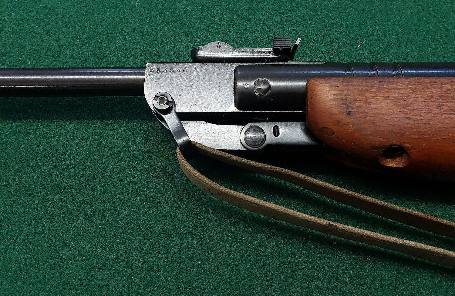 Sammlerstück Haenel Suhl MODELL 303 Kal. 4,5mm Knicklauf Luftgewehr mit ...